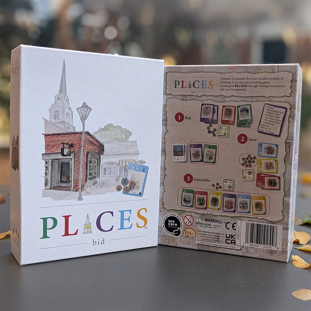 PLACES-bid Card Game – PLACES games